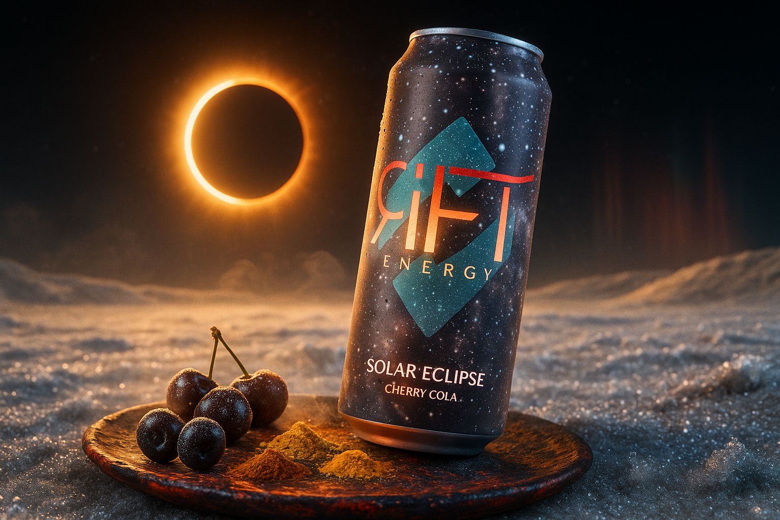 Solar Eclipse – Cherry Cola Energy Drink | Rift Energy – RIFT Energy